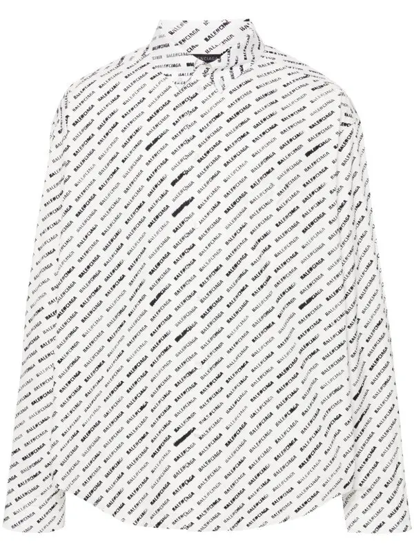 Balenciaga Logo-print Shirt
