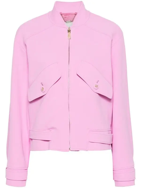 BLUGIRL Crepe Bomber Jacket