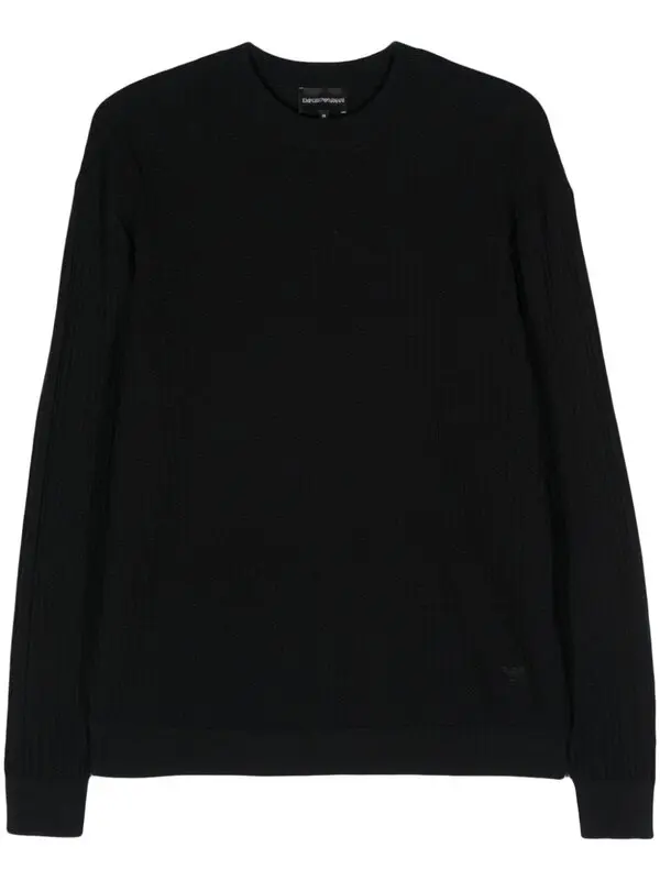Emporio Armani Logo-embroidered Jumper