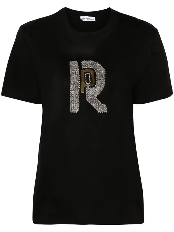 Rabanne Bead-embellished T-shirt