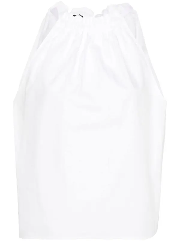 Pinko Halterneck Poplin Top