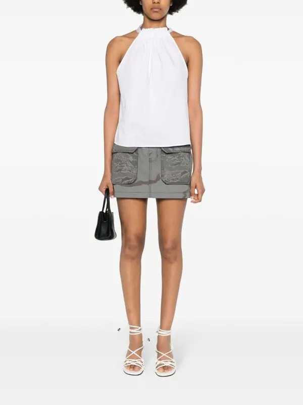 Pinko Halterneck Poplin Top