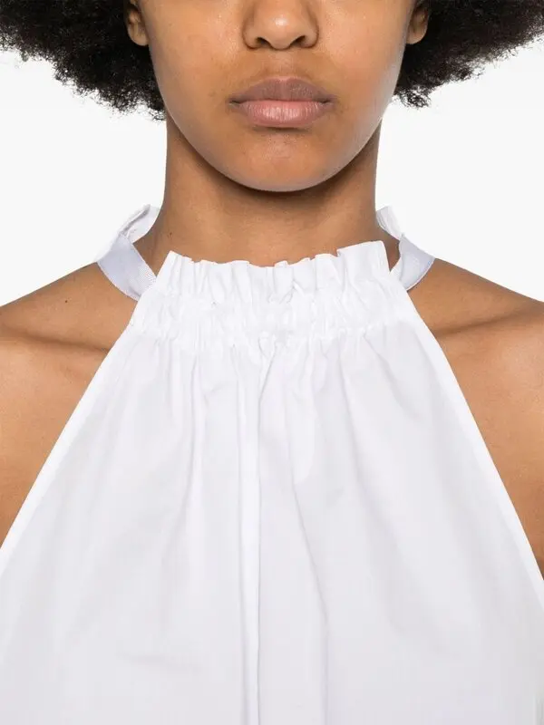 Pinko Halterneck Poplin Top