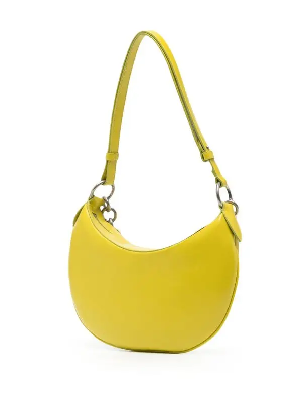 Off-White Hemisphere Leather Shoulder Bag - Yellow