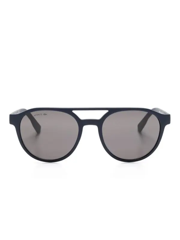 Lacoste Round-frame Sunglasses - Blue