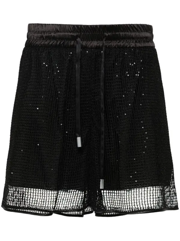 Peserico Sequin-embellished Shorts