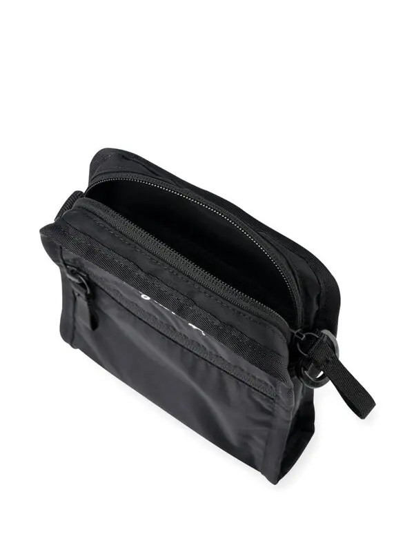 AGNES B. Logo-embroidered Crossbody Bag