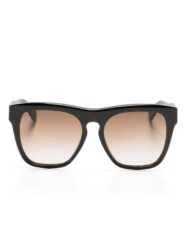 Chloé Oversized Square Sunglasses - Brown