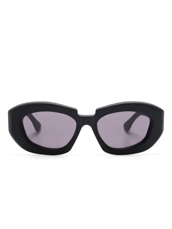 KUBORAUM X23 Geometric-frame Sunglasses - Black