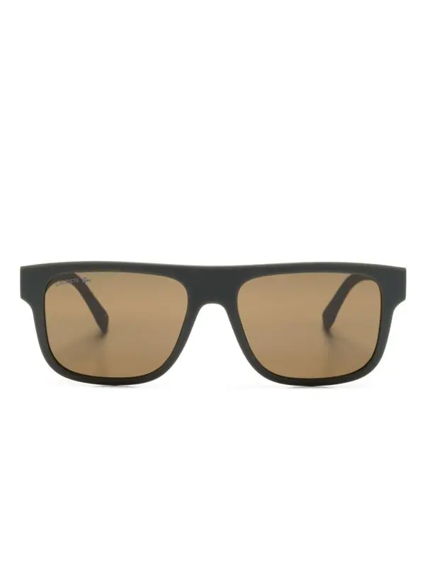 Lacoste Square-frame Sunglasses - Green