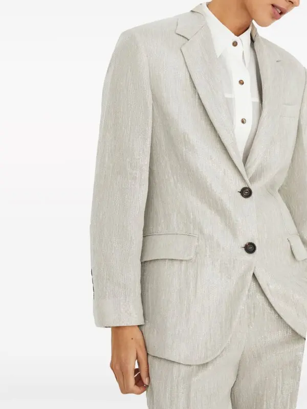 Brunello Cucinelli Notched-lapels Single-breasted Suit