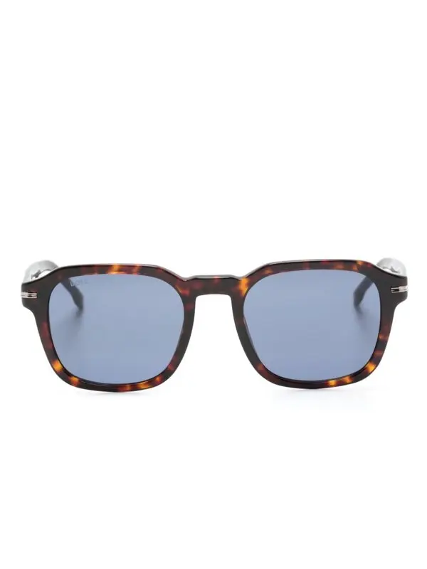 Hugo Boss Rectangle-frame Sunglasses