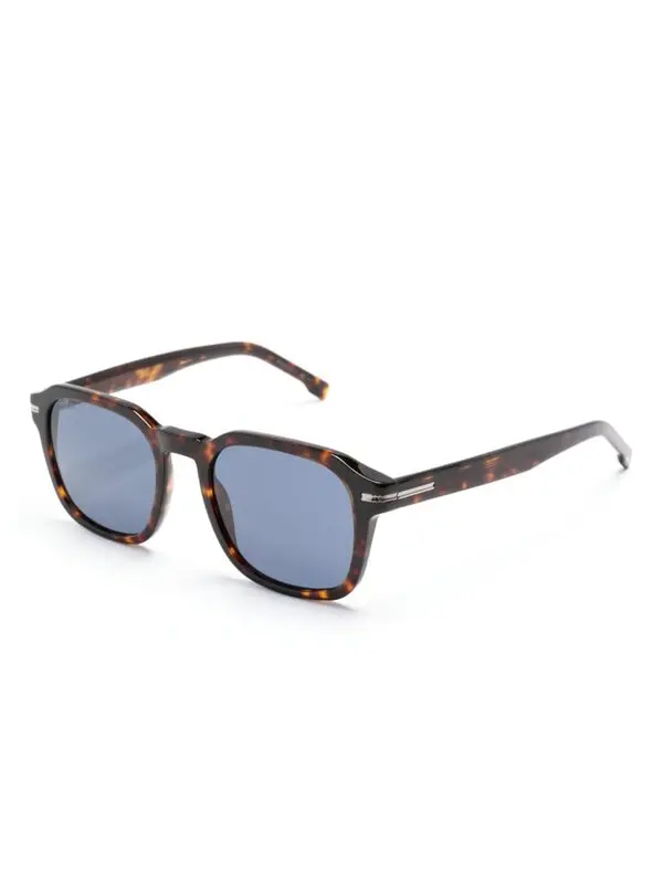 Hugo Boss Rectangle-frame Sunglasses