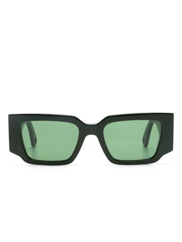 LANVIN Curb Rectangle-frame Sunglasses