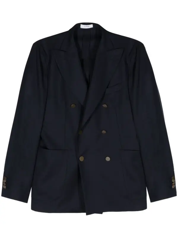 Boglioli Single-breasted Wool Blazer