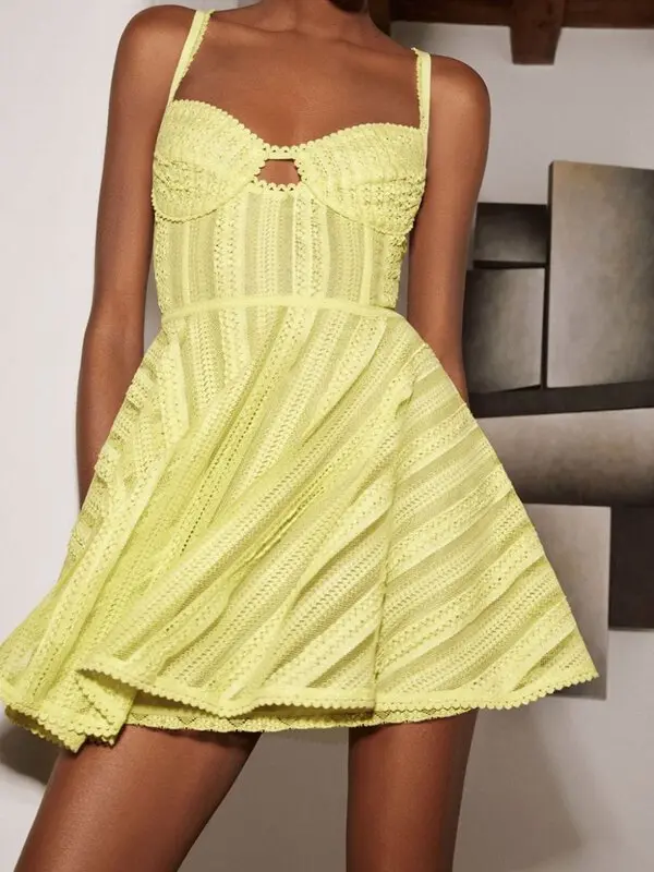 Charo Ruiz Ibiza Limmey Mini Dress