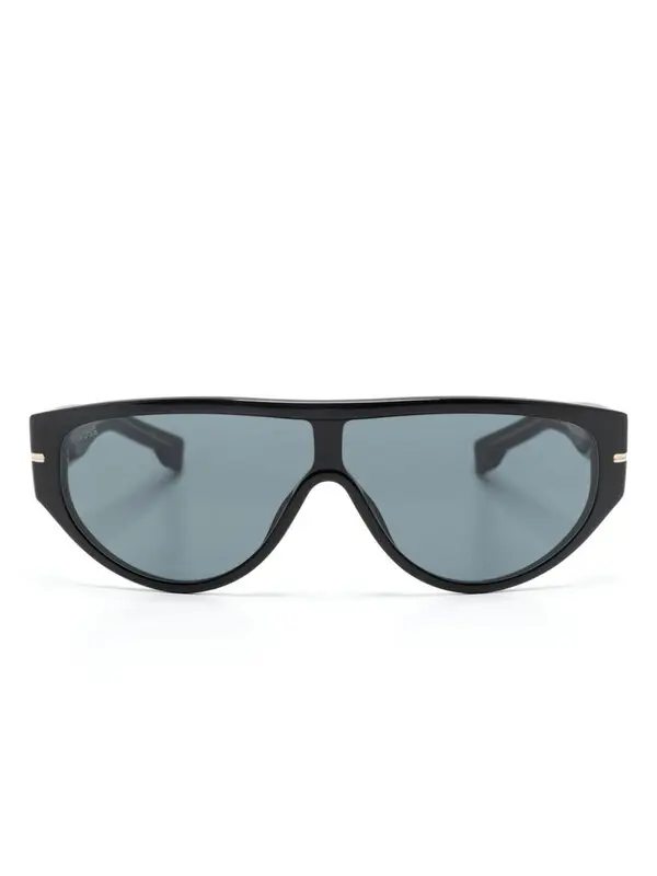 BOSS Oval-frame Sunglasses - Black