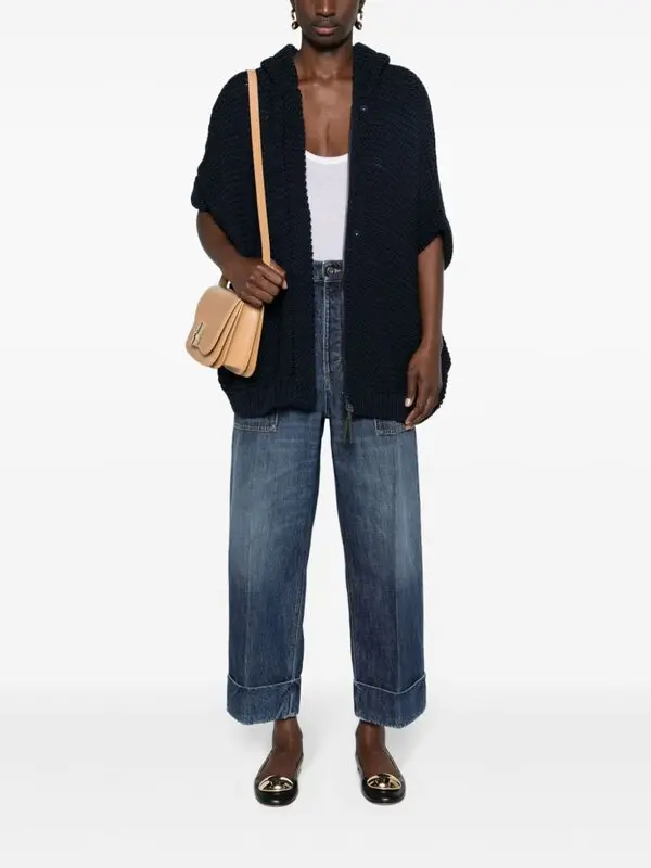 Brunello Cucinelli Chunky-knit Hooded Cardigan