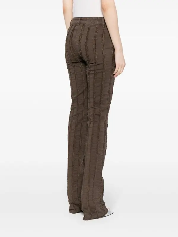 Blumarine Striped Straight-leg Trousers