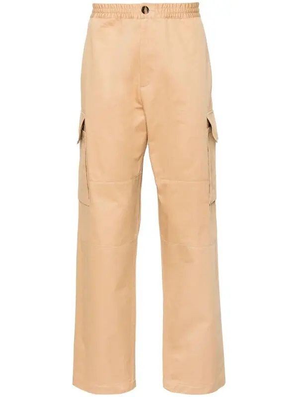 Marni Mid-rise Cargo Trousers - Yellow