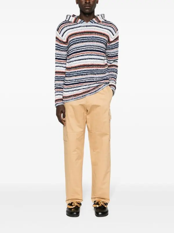 Marni Mid-rise Cargo Trousers - Yellow