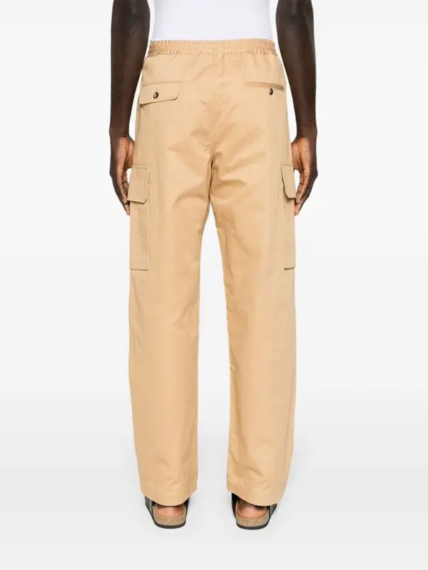Marni Mid-rise Cargo Trousers - Yellow