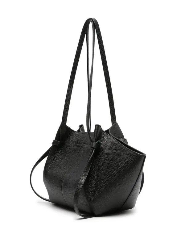 Yuzefi Mochi Leather Tote - Black