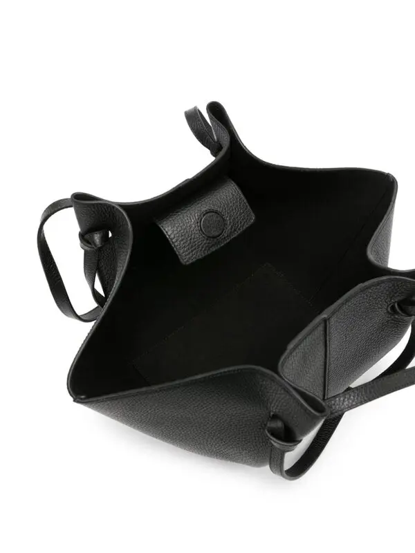 Yuzefi Mochi Leather Tote - Black