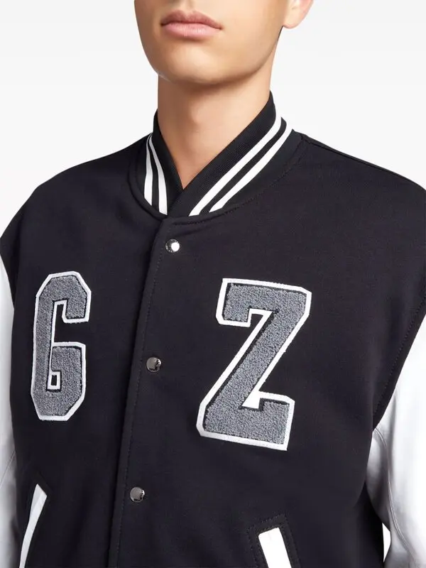GIUSEPPE ZANOTTI Sleeveless Varsity Jacket