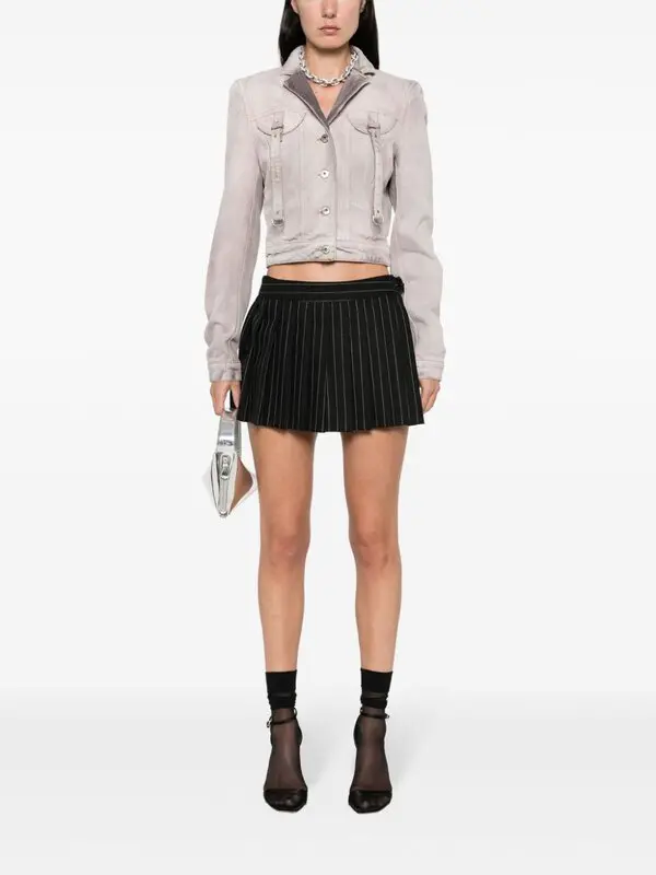 Off-White Cotton Denim Jacket
