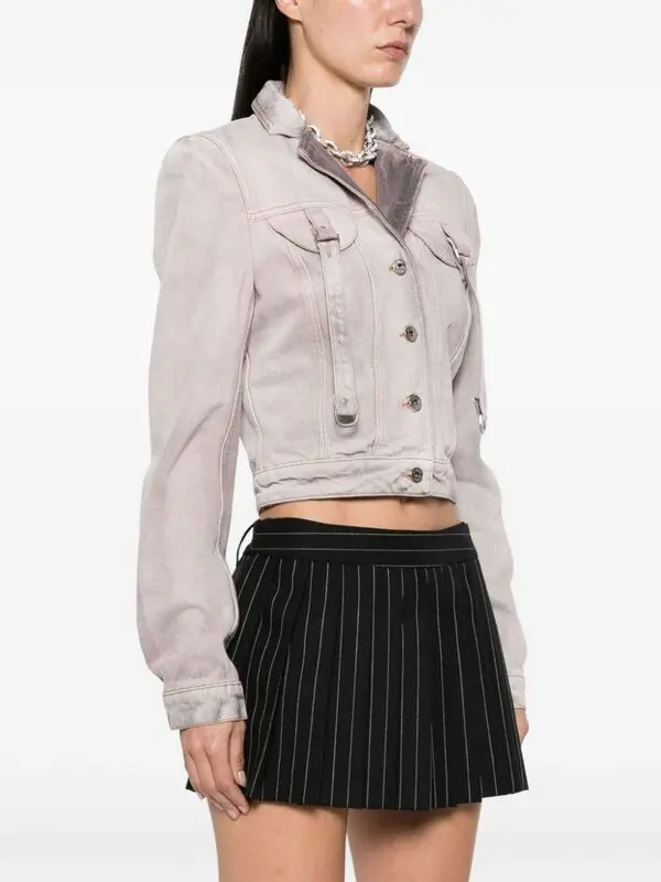 Off-White Cotton Denim Jacket