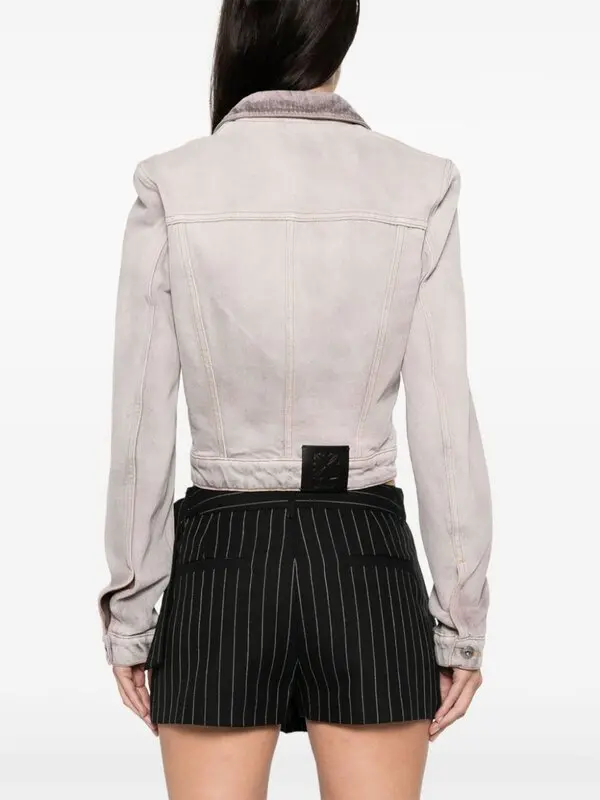 Off-White Cotton Denim Jacket