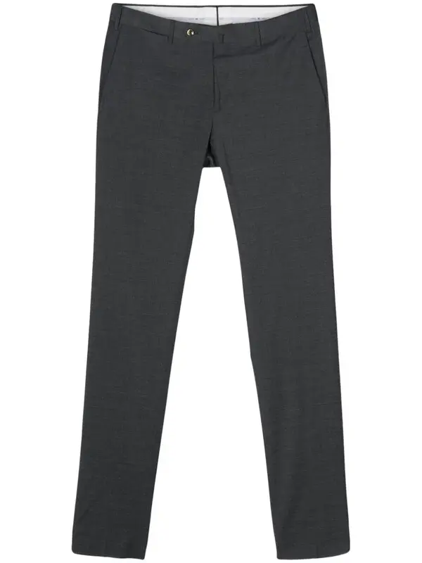 PT TORINO Mid-rise Tapered Trousers