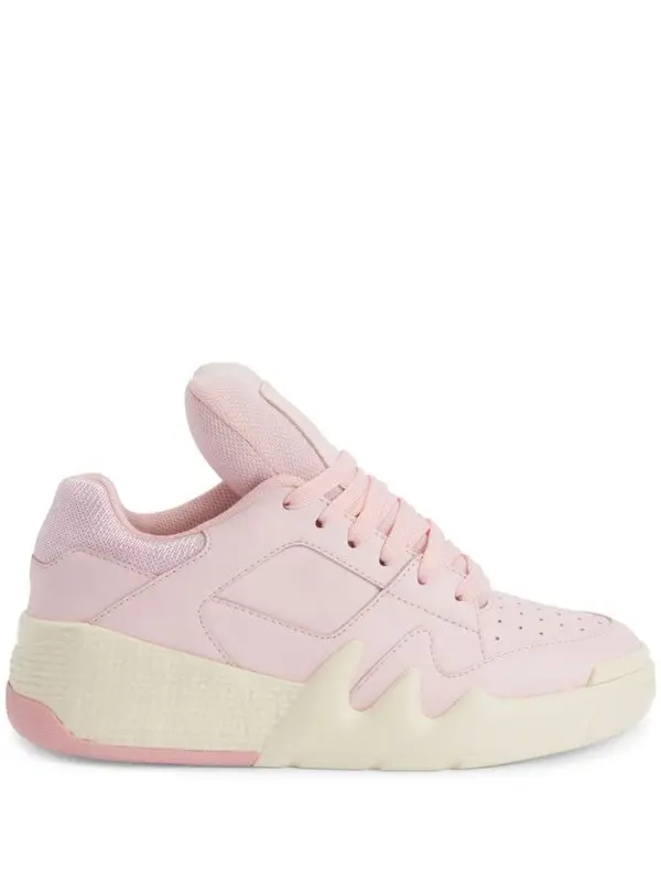GIUSEPPE ZANOTTI Talon Leather Sneakers - Pink