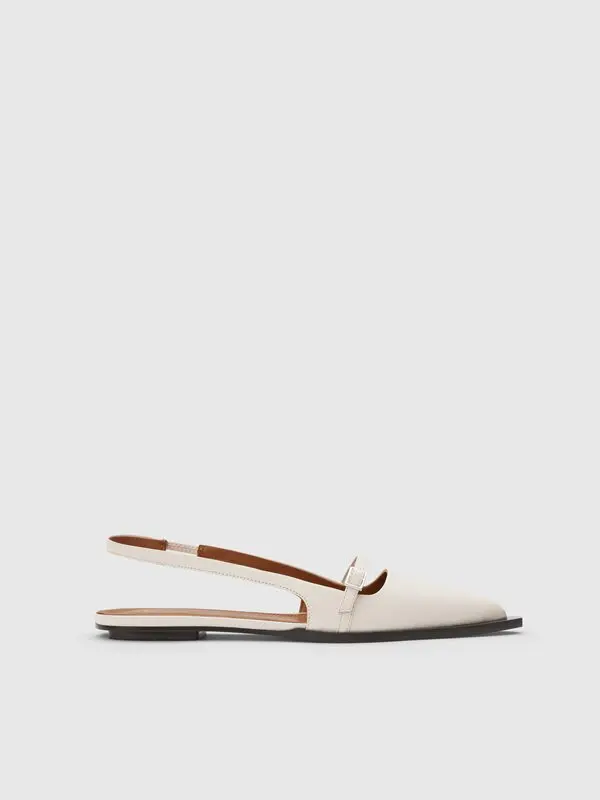 ATP ATELIER Cortina Nappa Flat Slingbacks