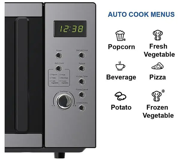 EMERSON 0.9 Cu Ft 900w Digital Control Microwav E
