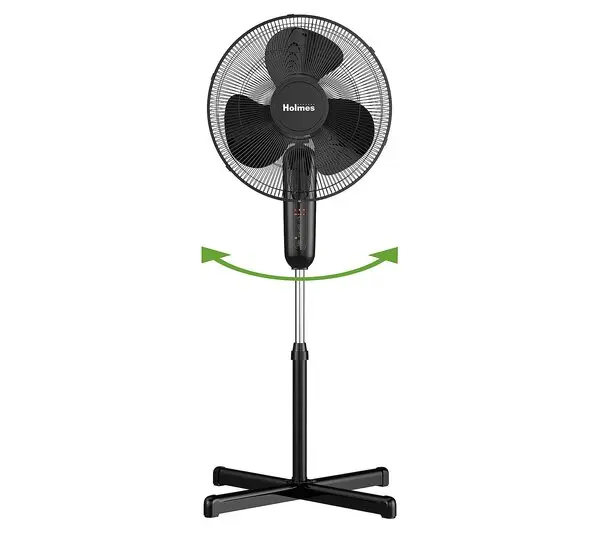 HOLMES 16' Oscillating 3-speed Digital Stand Fa N With Remote