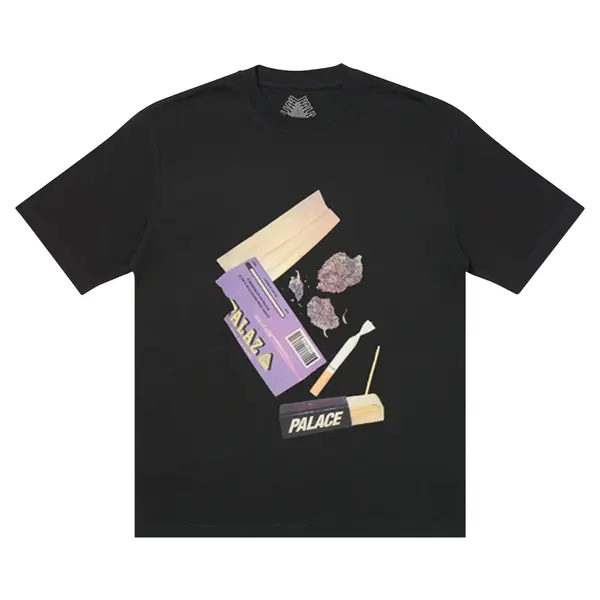 PALACE Skin Up Monsieur T-shirt - Black