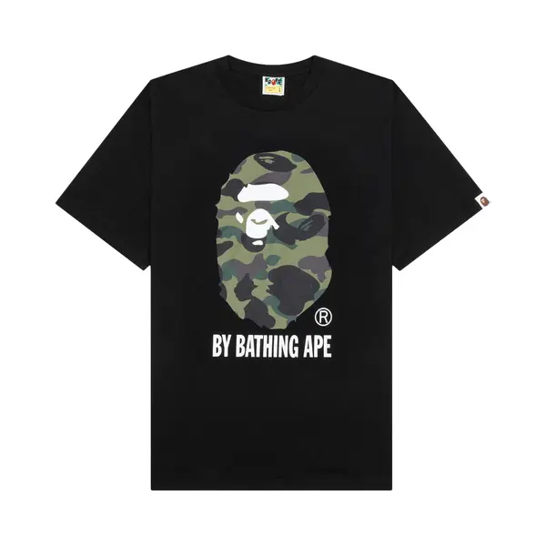 A BATHING APE 1st Camo Bathing Ape Tee /green - Black