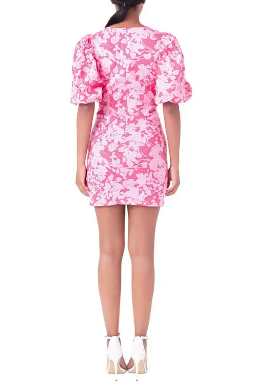 Endless Rose Floral Cotton Mini Dress