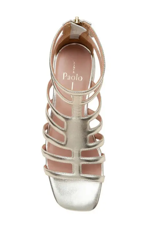 Linea Paolo Lital Strappy Sandal - Platino