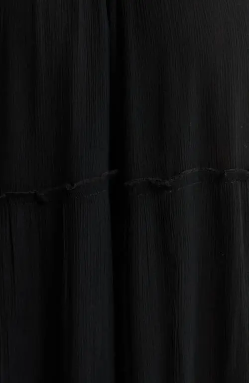 Elan Tiered Ruffle Maxi Cover-up Dress