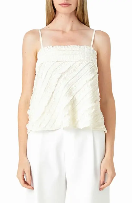 Endless Rose Ruffle Sleeveless Top