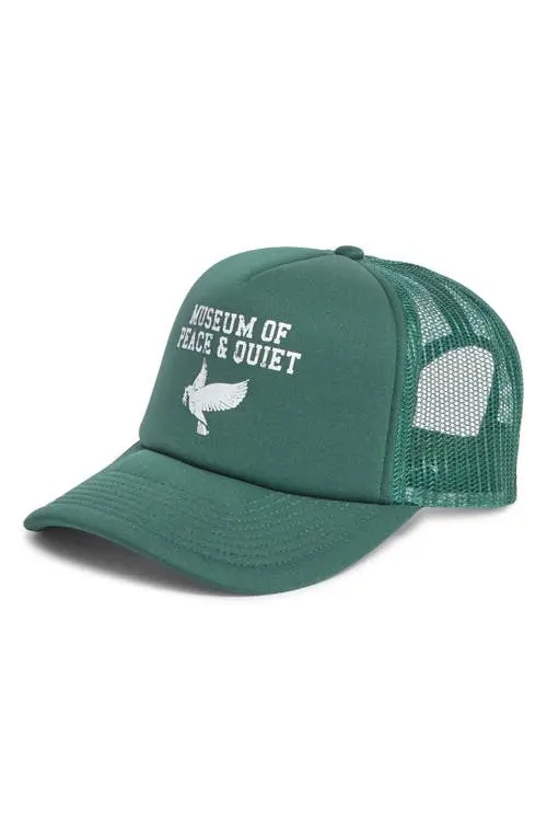 MUSEUM OF PEACE & QUIET P.e. Trucker Hat - Forest