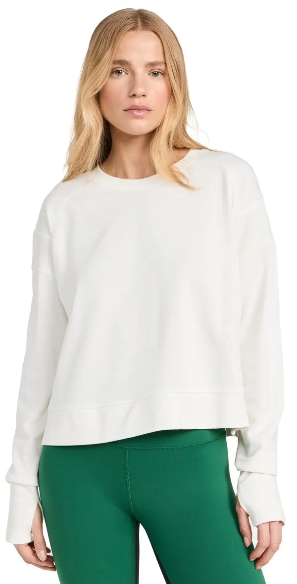 Sweaty Betty After Class Crop Sweater