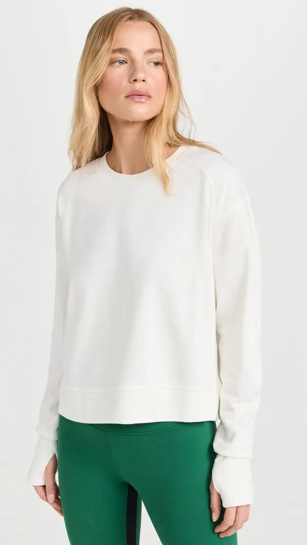 Sweaty Betty After Class Crop Sweater