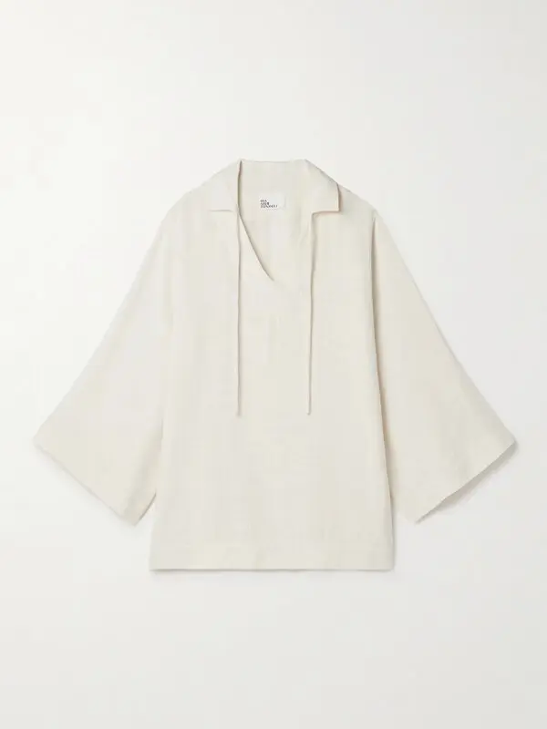 Lisa Marie Fernandez Woven Tunic