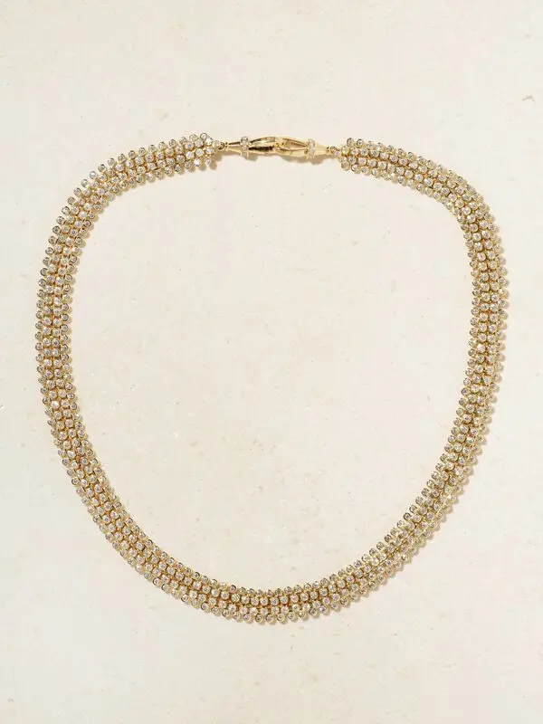 MARIE LICHTENBERG 18-karat Diamond Necklace - Gold