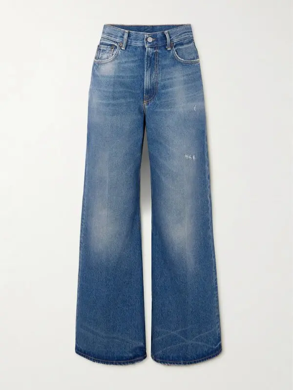 Acne Studios High-rise Wide-leg Jeans - Blue