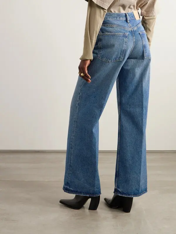 Acne Studios High-rise Wide-leg Jeans - Blue